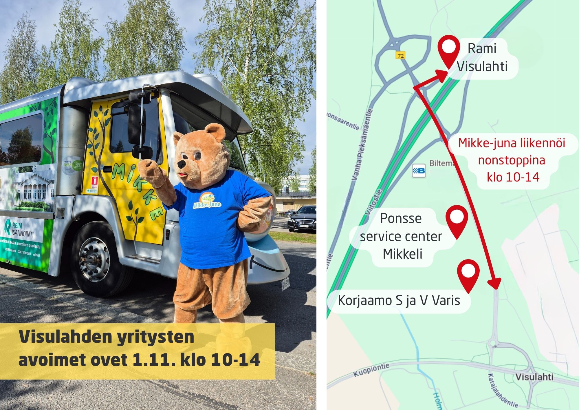 Alueen yritykset esittäytyvät Visulahti-päivänä